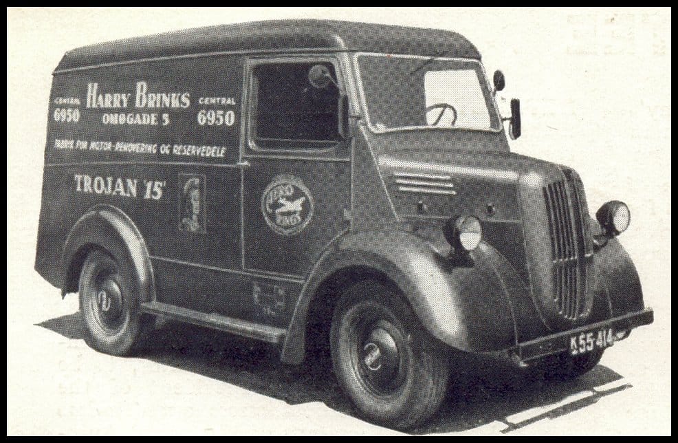 Post-War Vans – Trojan Museum Trust