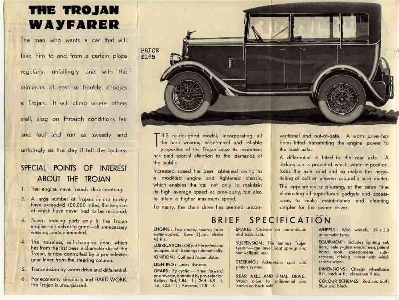 Pre-War Cars – Trojan Museum Trust